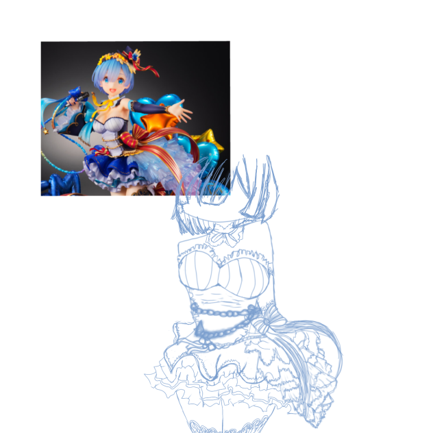 Heavily unfinished idol - ibisPaint