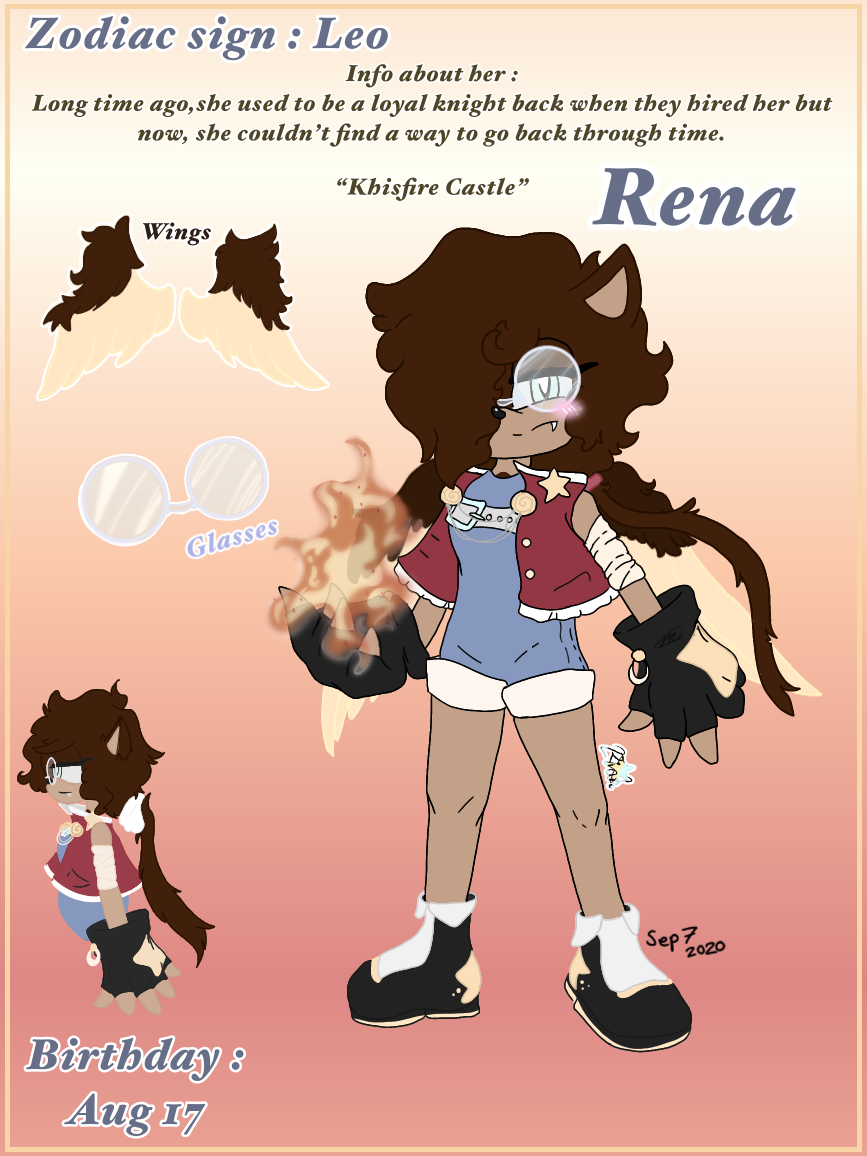 My sonic Oc ; Rena [speedpiant] - ibisPaint