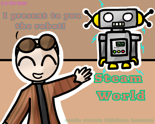 fan art for da comic Steam World - ibisPaint