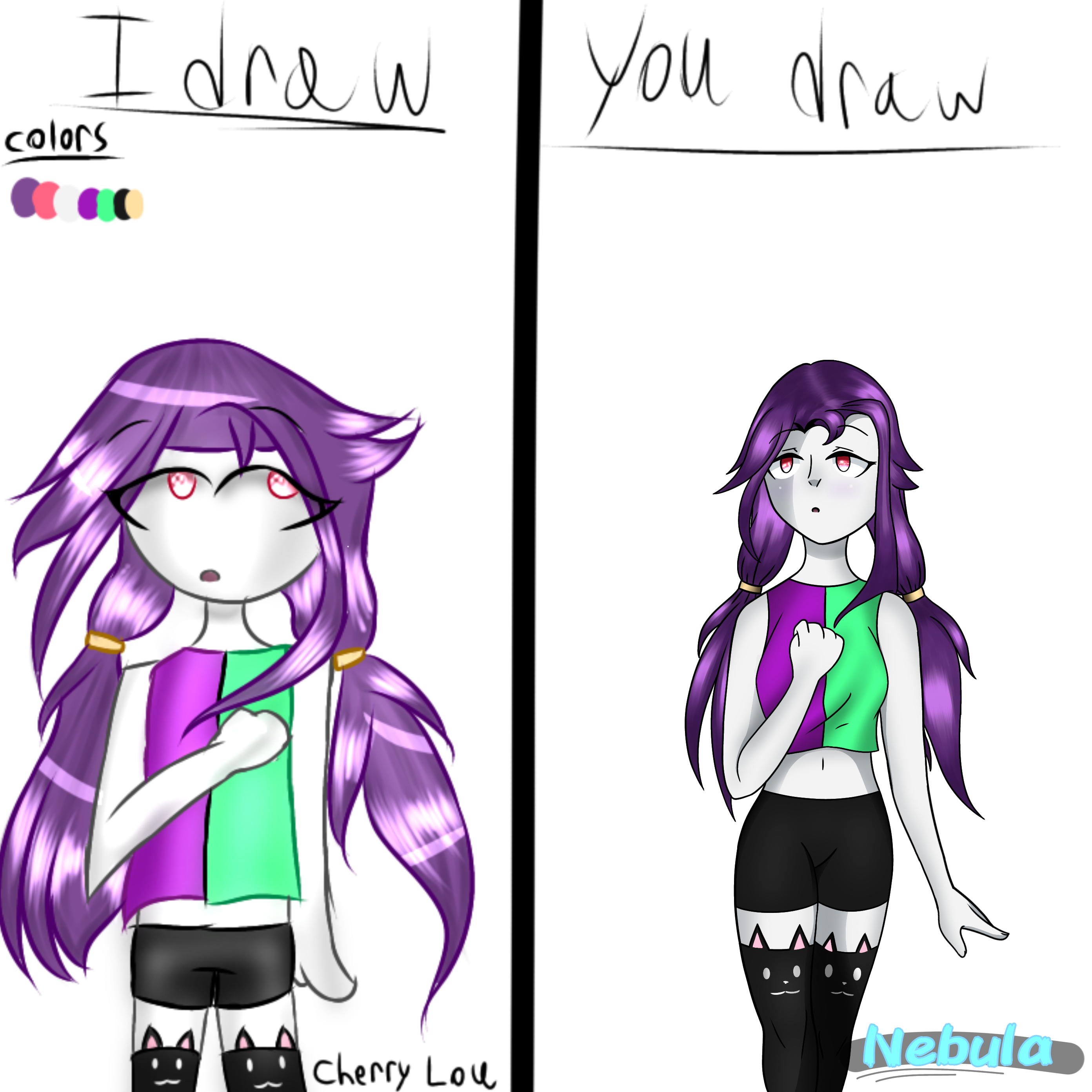I draw u draw with Lou 2 - ibisPaint