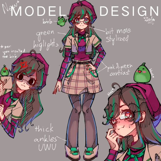 New model design - ibisPaint