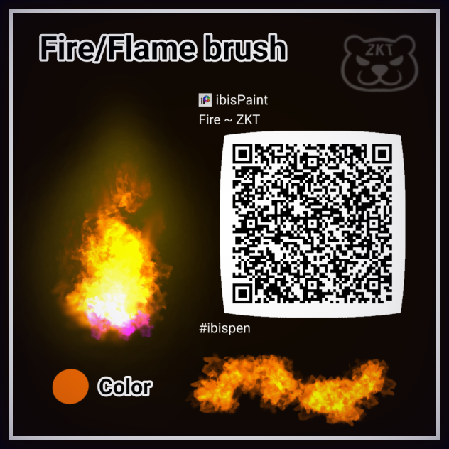 Fire-flame - ibisPaint