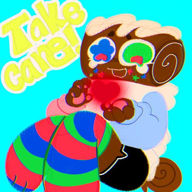 '' take care '' - ibisPaint