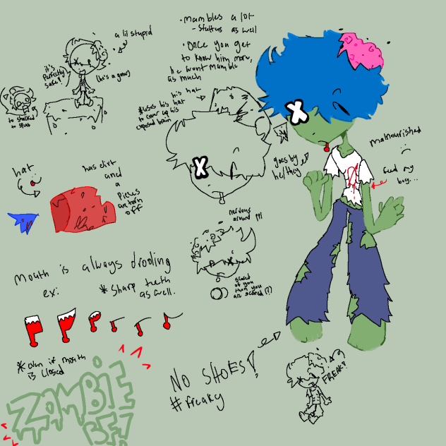 a zombie bf design - ibisPaint