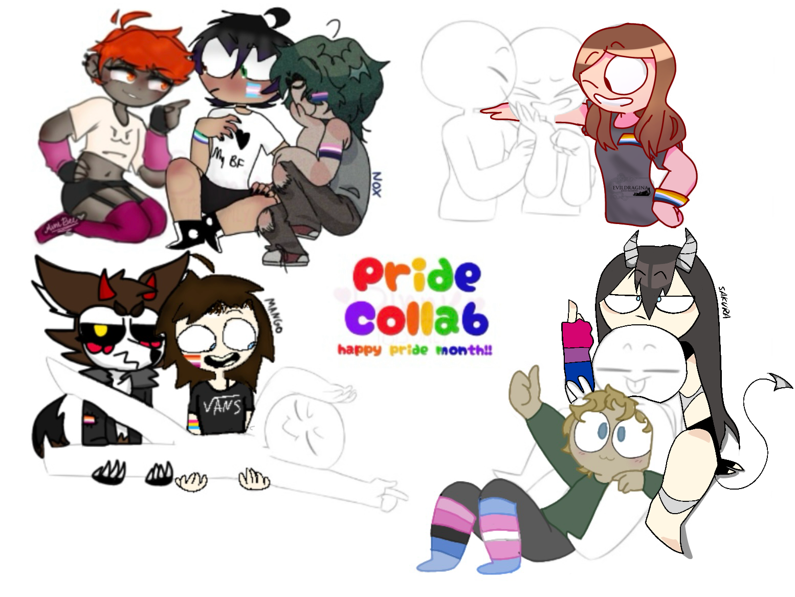 Pride collab gasp - ibisPaint