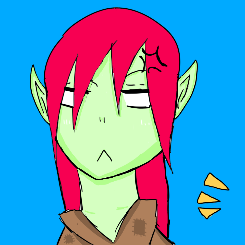 Goblin angry 😖 - ibisPaint