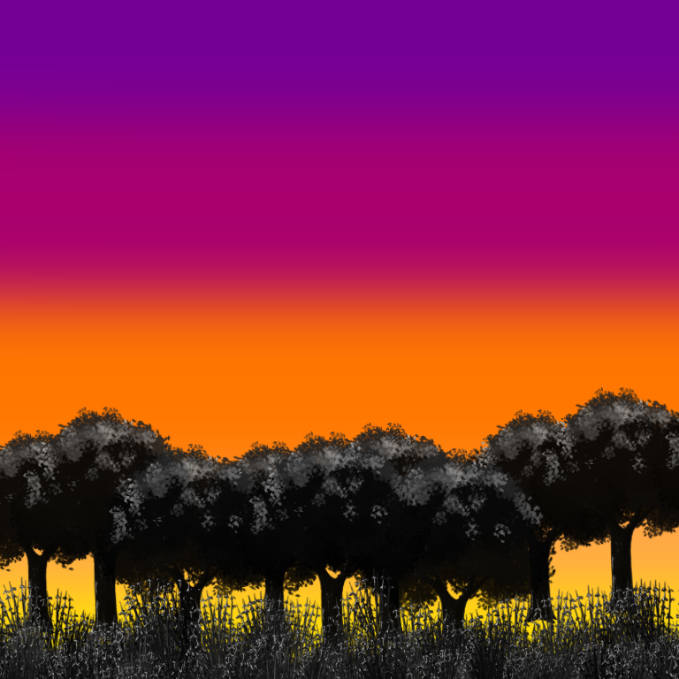 sunset bg - ibisPaint