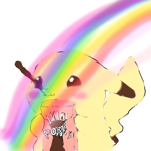 pika rainwbo - ibisPaint