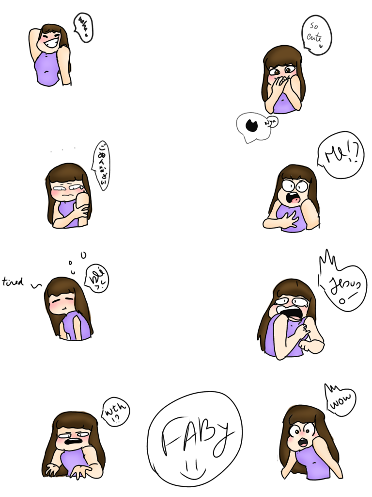 my reactions. - ibisPaint