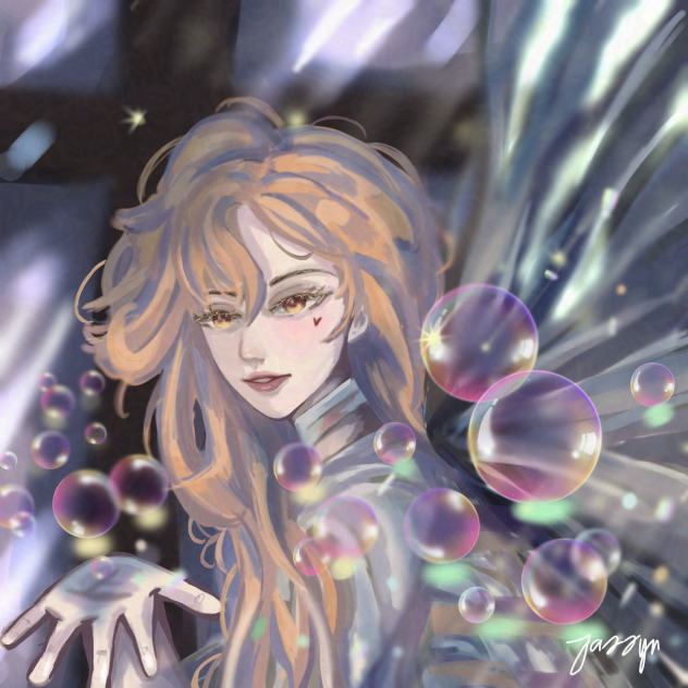 bubble girl - ibisPaint