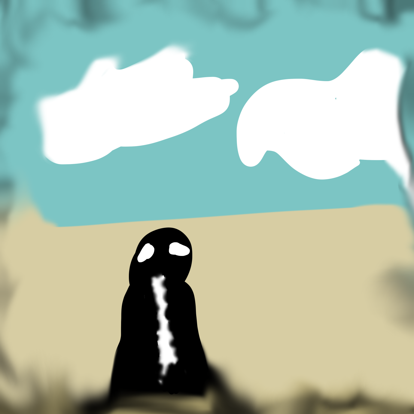 The scared man creepypasta - ibisPaint