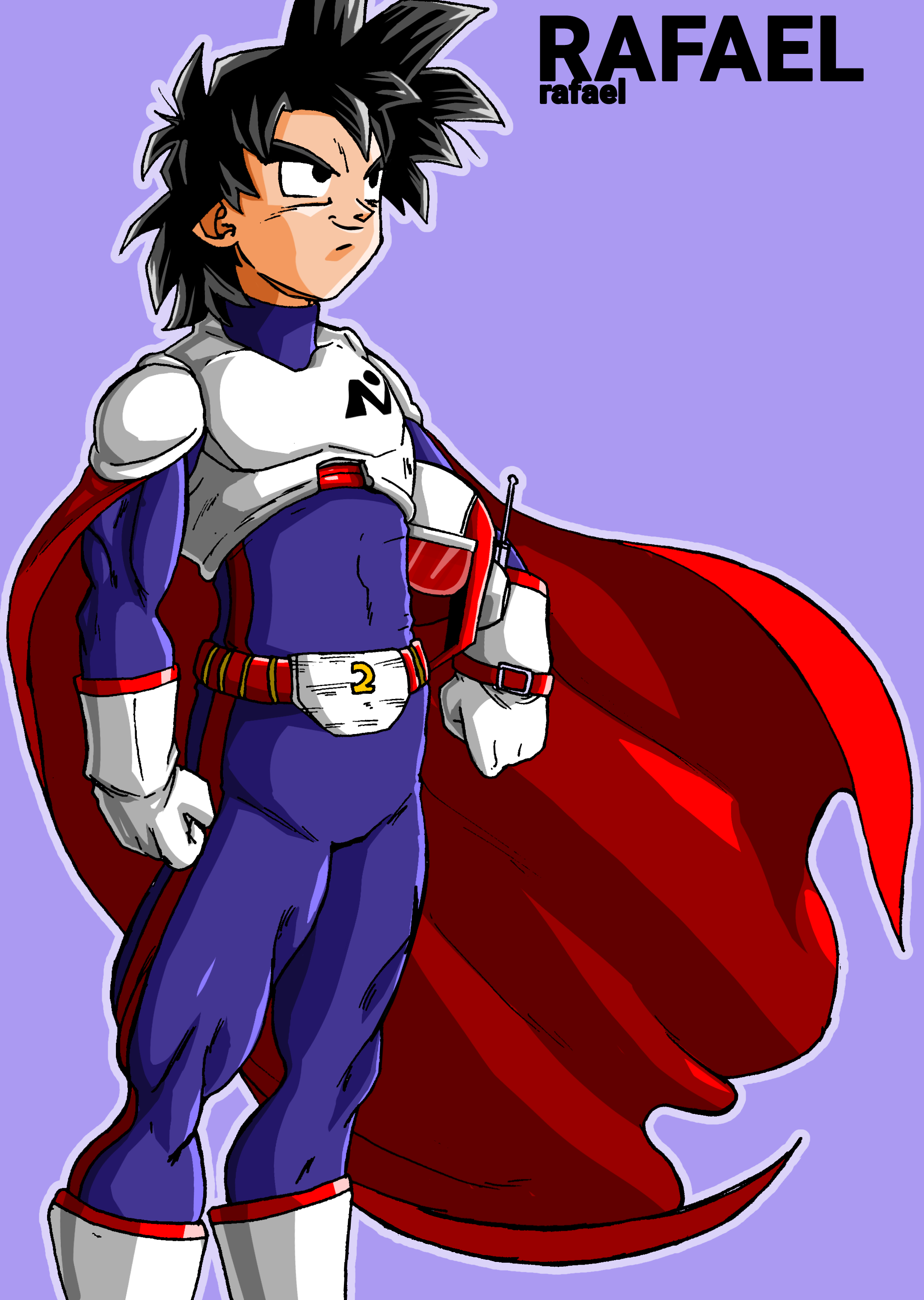 Goten como super patrulheiro galáctico - ibisPaint
