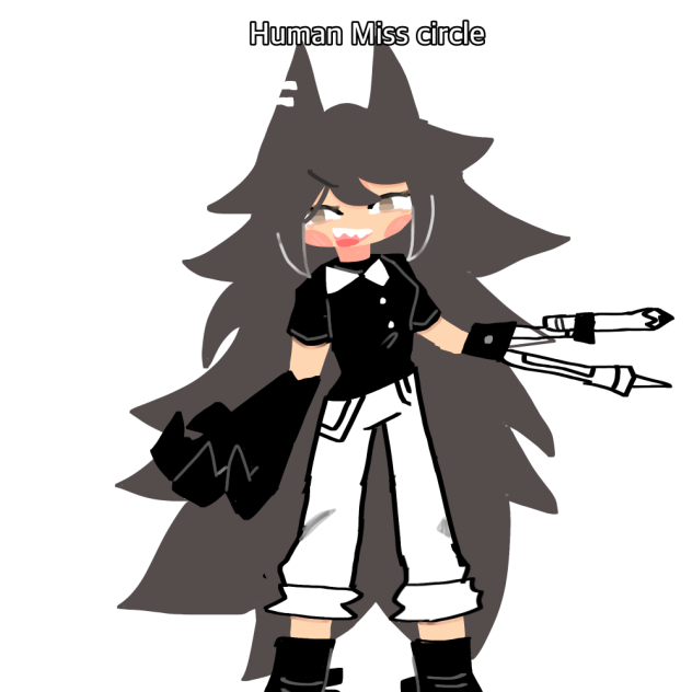 Human miss circle - ibisPaint