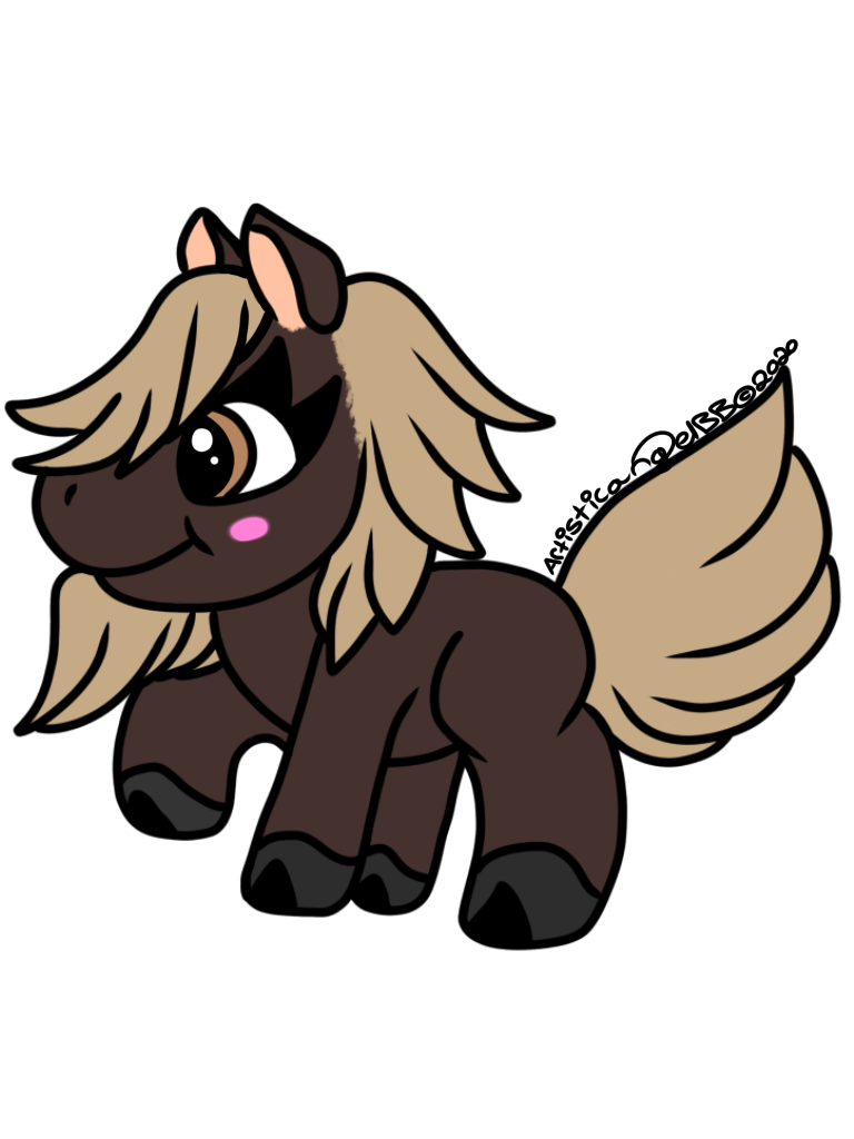 Chibi Horse - Speedpaint - ibisPaint
