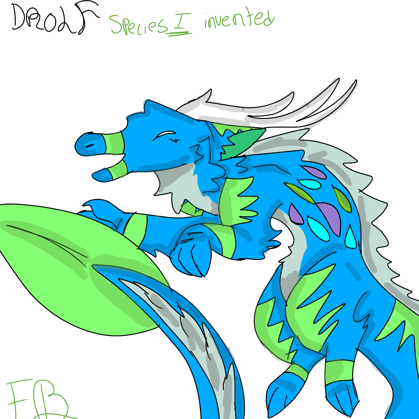 aquatic drolf desc and comments - ibisPaint