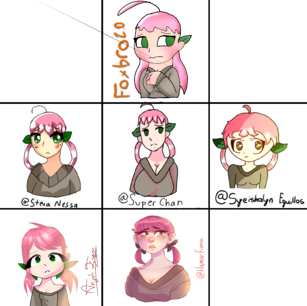 9 styles collab - ibisPaint
