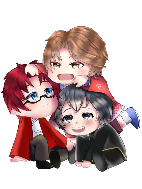 chibi maskot otoko - ibisPaint