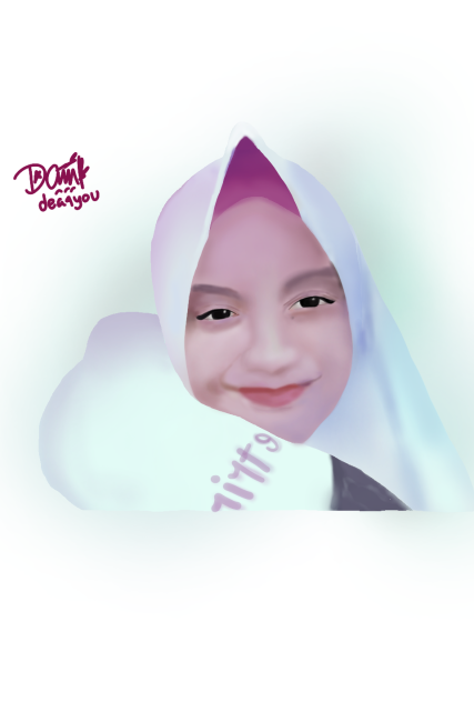 smile face digital art - ibisPaint