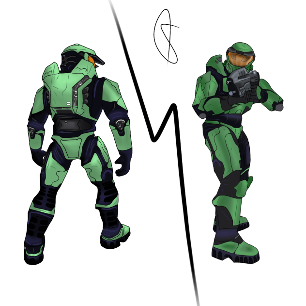 Halo 1 Master Chief - ibisPaint