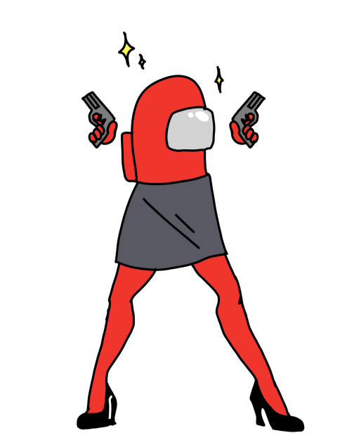 Mama red imposter - ibisPaint