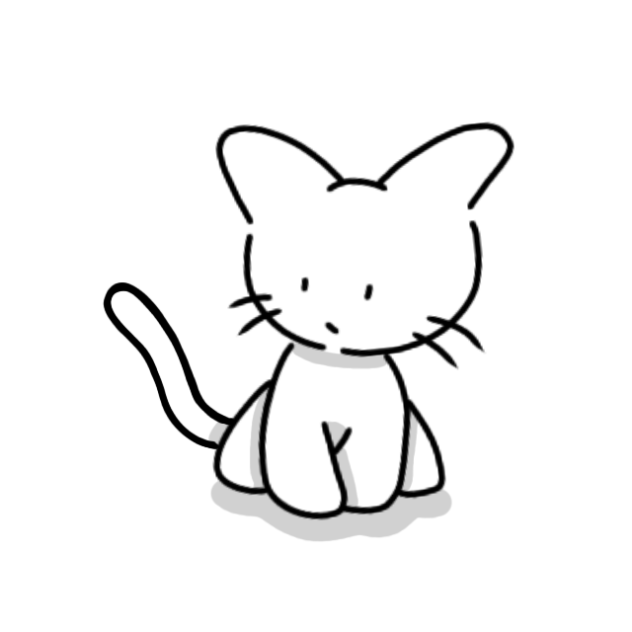 cute cat - ibisPaint