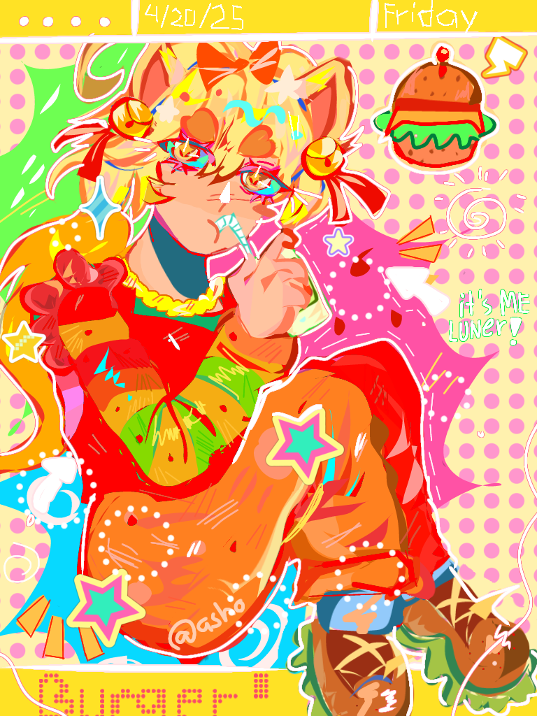 Burger style - ibisPaint