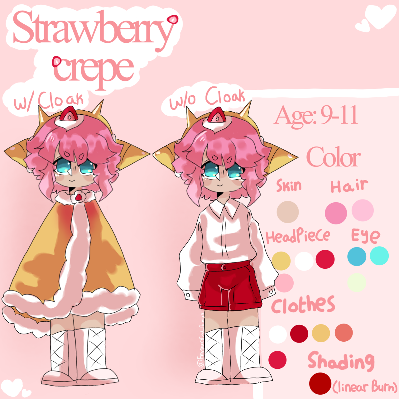 Another strawberry crepe - ibisPaint
