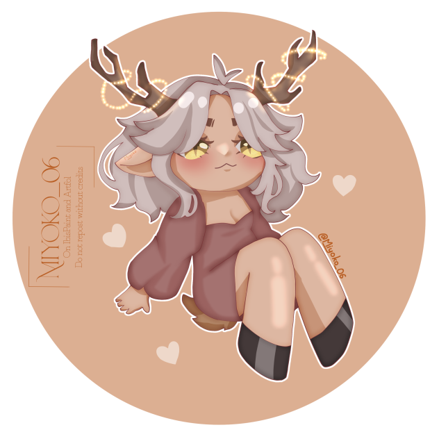 Chibi Deer - ibisPaint