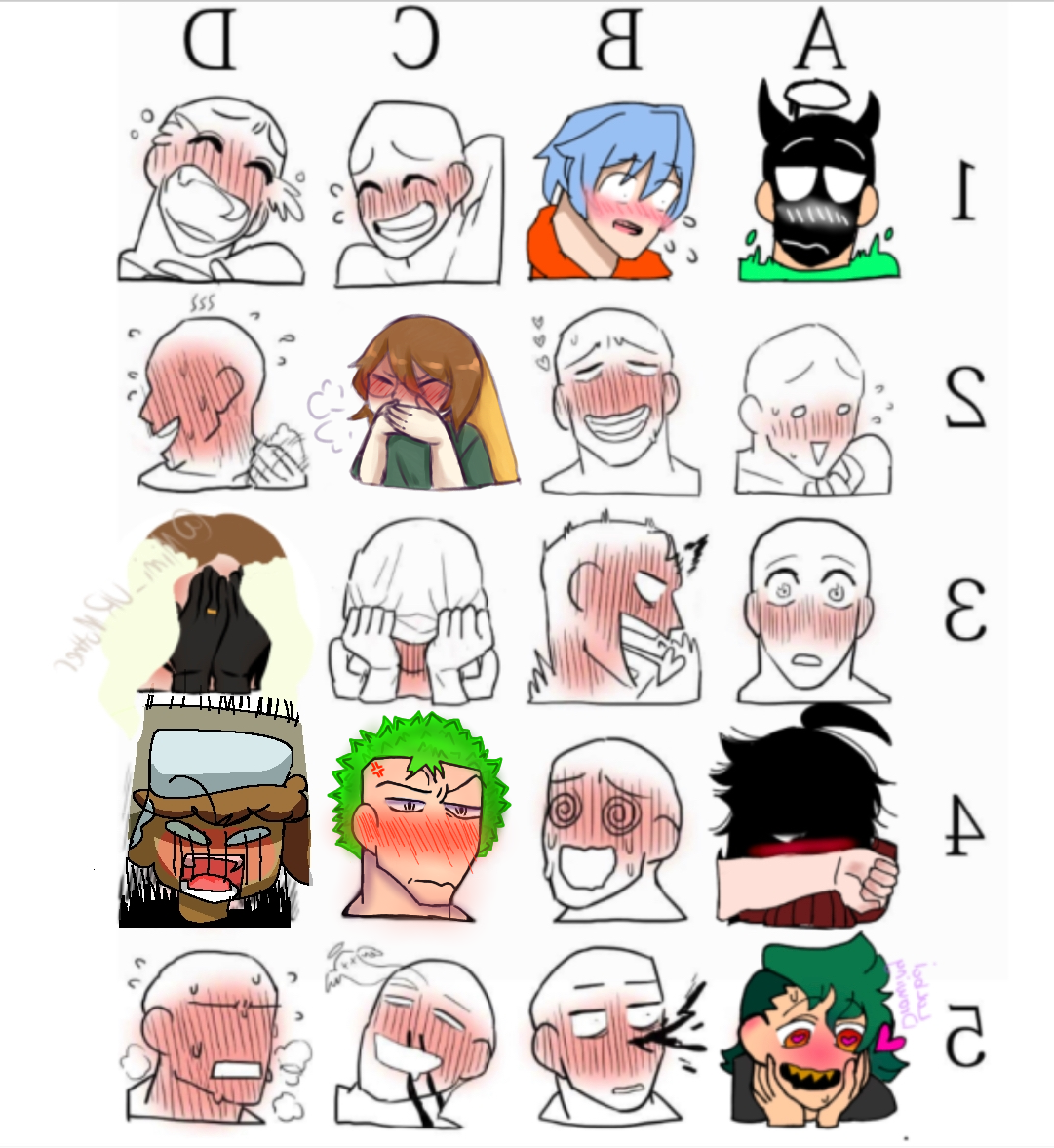 blushing - ibisPaint