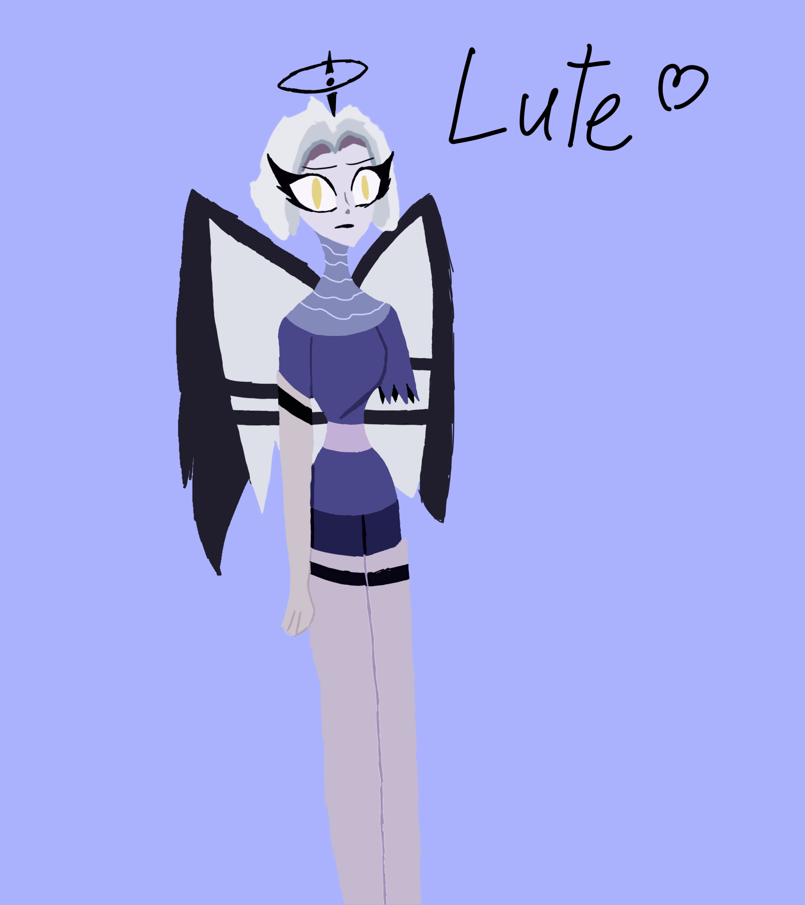Lineless art of Lute - ibisPaint