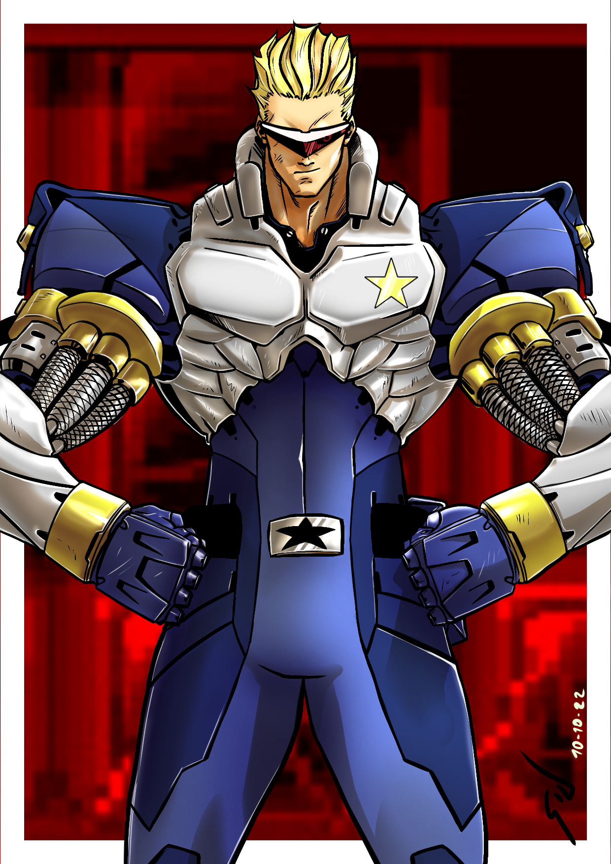 captain commando - ibisPaint