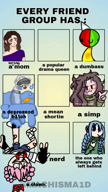 Friend group Collab 😻 - ibisPaint