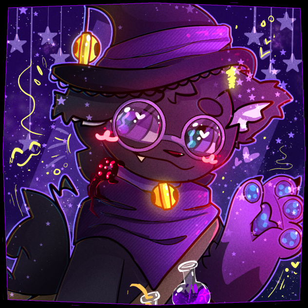 ehehehehe wizard cat ! - ibisPaint