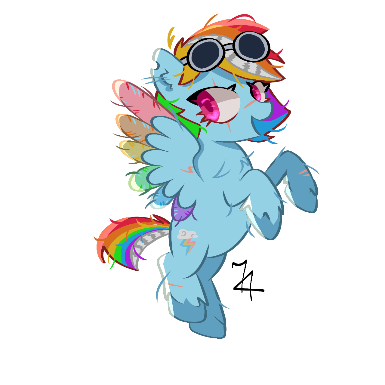 Rainbow Dash [Redesign] - ibisPaint