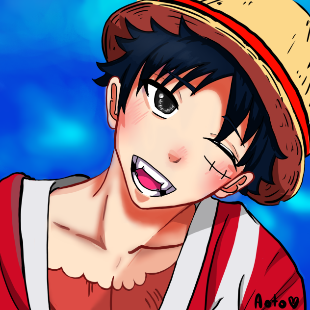 Luffy fanart;) - ibisPaint