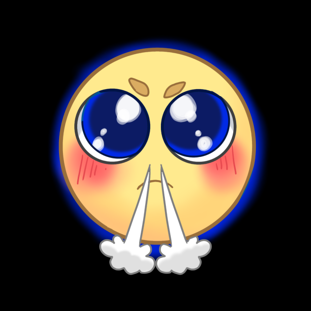 Cute angry Emoji - ibisPaint