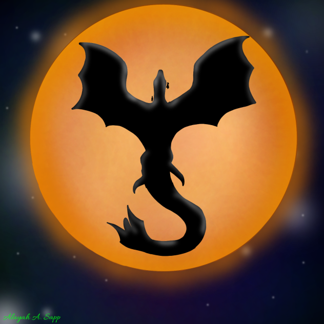 Dragon & Sun - ibisPaint