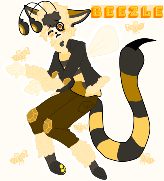 Laying Beezle - ibisPaint