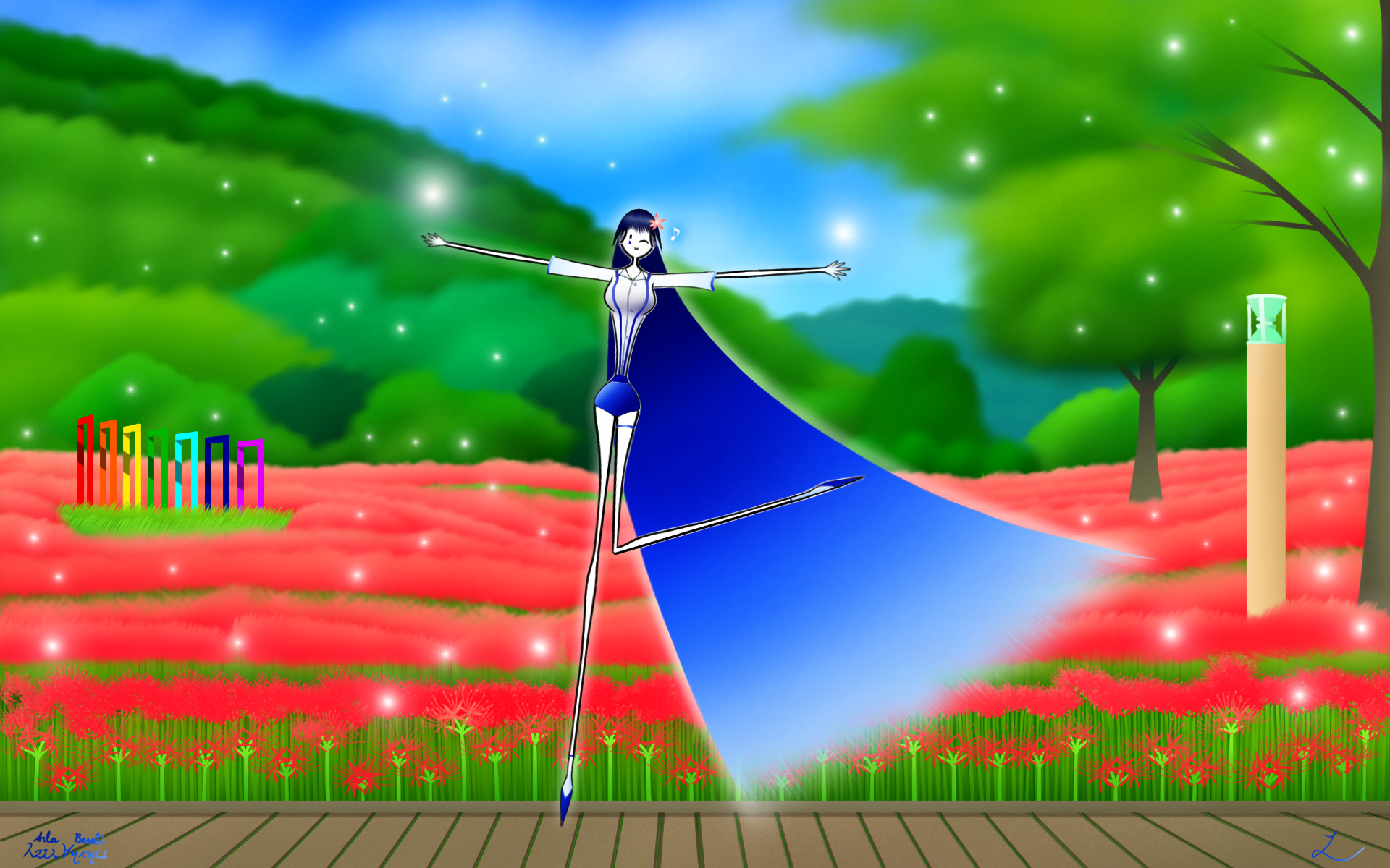 Autumn Travel - Lycoris - ibisPaint