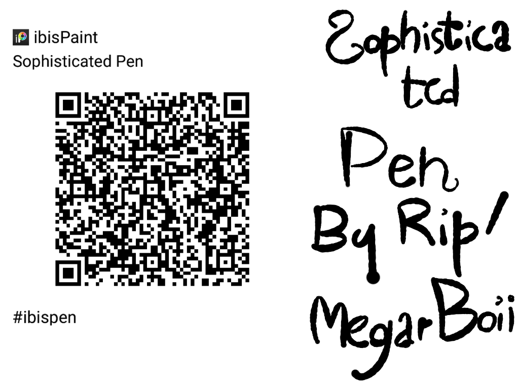 Sophisticated Pen (Custom IbisPaint Pen) - ibisPaint