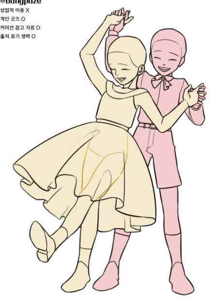 Colab victorian dance (kids) - ibisPaint