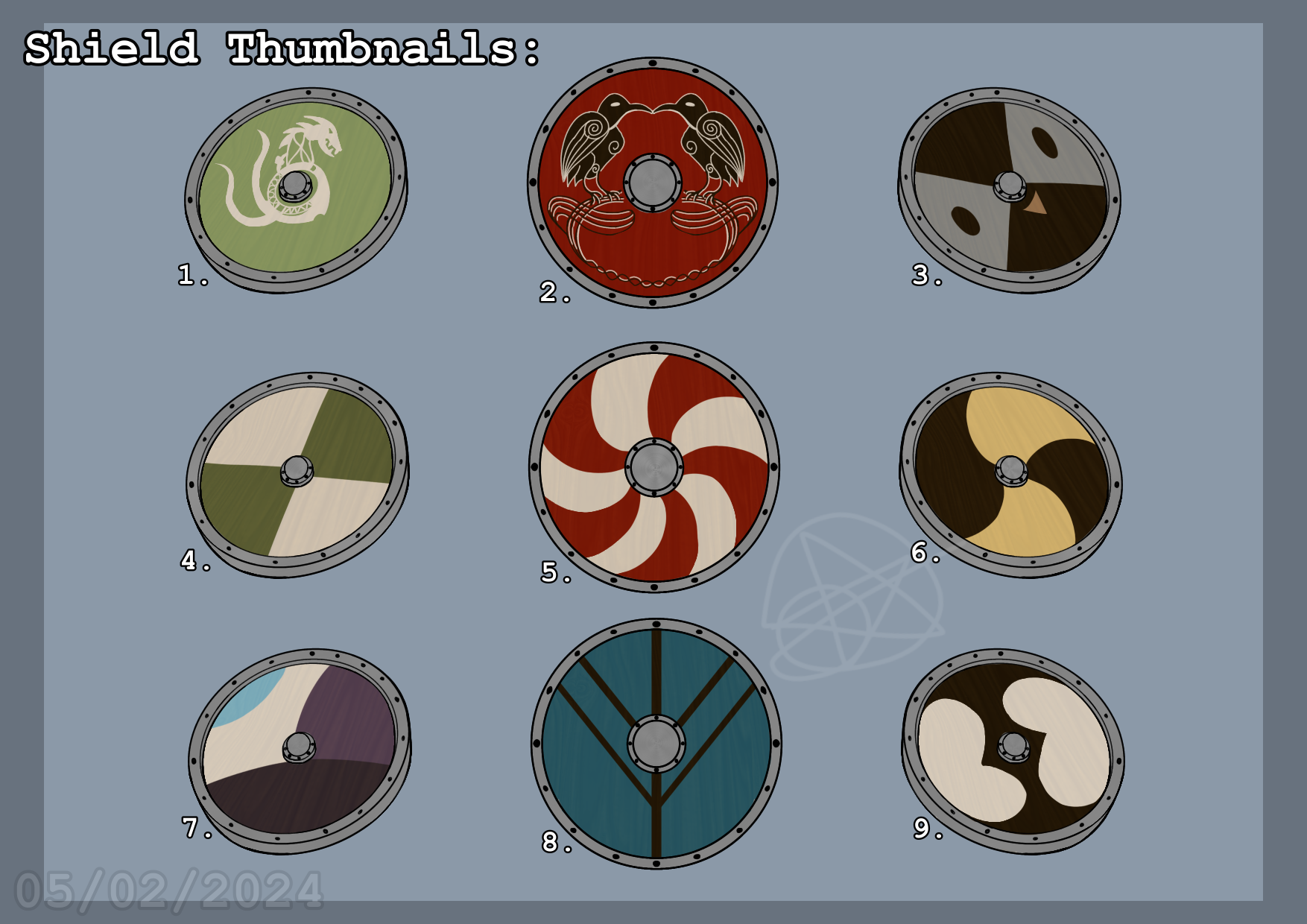 Shield Thumbnails - ibisPaint