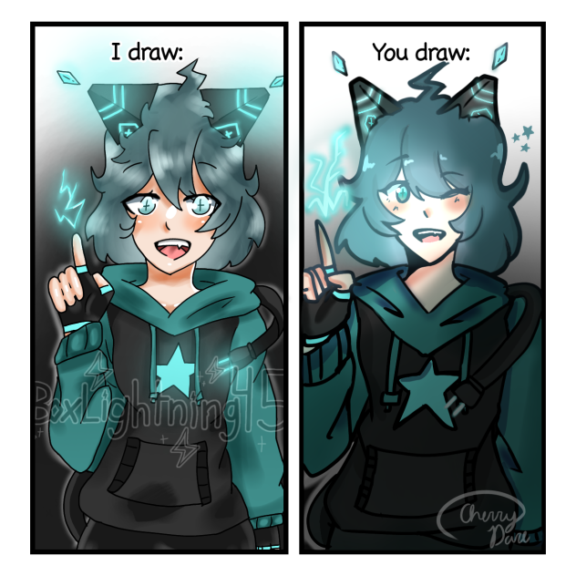 BoxxLightning45 I Draw You Draw Collab - ibisPaint