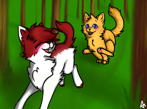 Forest Chase - ibisPaint