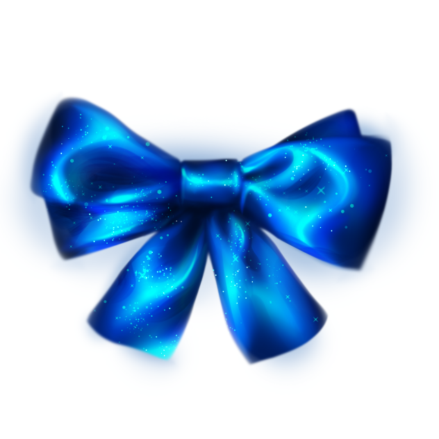 Blue Bow - ibisPaint
