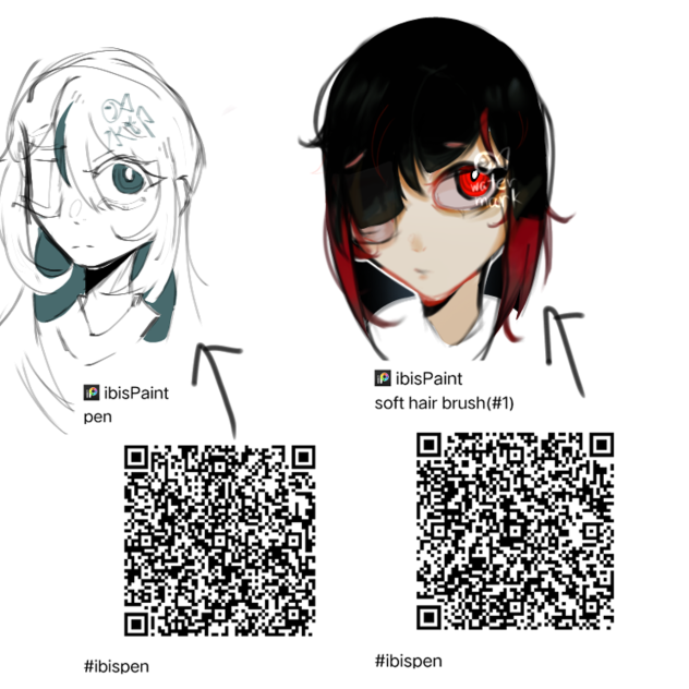 doodle brushes - ibisPaint