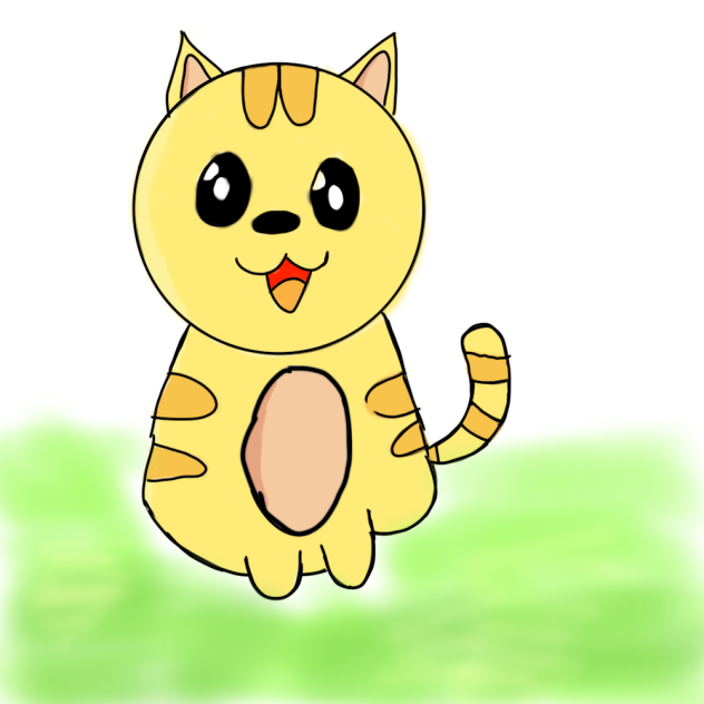 Vẽ mèo - ibisPaint