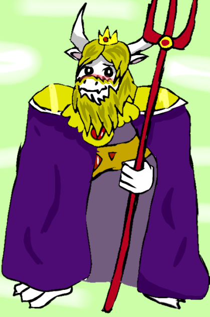 asgore dreemurr-speed piant - ibisPaint