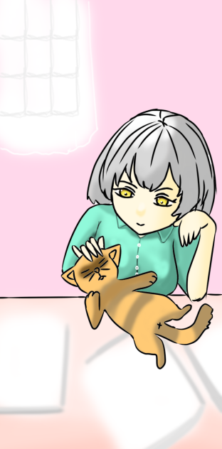kanade kanon and cat - ibisPaint