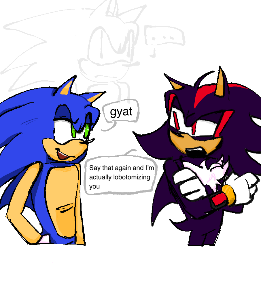 Sonic gets rejected - ibisPaint